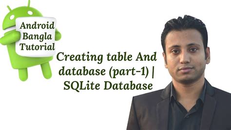 Android Bangla Tutorial Creating Table And Database Part SQLite Database YouTube
