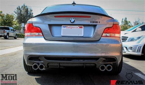 Carbon Fiber Rear Diffuser For 08 12 Bmw 128i135i Msport E82e88