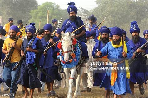 Sikh Nihang Army Photos And Premium High Res Pictures Getty Images