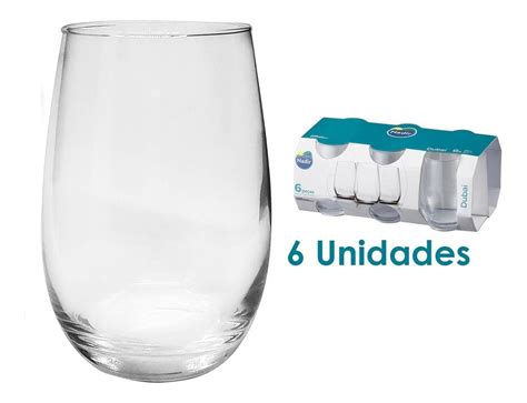 Jogo De 6 Copos Dubai Long Drink 480ml Nadir Parcelamento Sem Juros