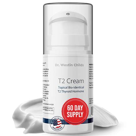T2 Cream Topical Bio Identical T2 Thyroid Hormone