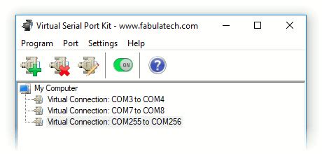 Virtual Serial Port Kit Create Virtual Serial Ports Connected Via A