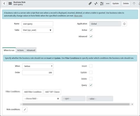 Query Business Rules A Definitive Guide Servicenow Community