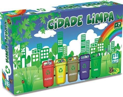 Jogo Cidade Limpa Jogo De Tabuleiro Nig Brinquedos Brinquedo Nig