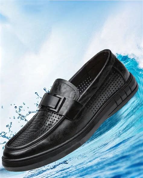 Men S Loafer Shoes Breathable Lightweight Non Slip Slip Temu Canada