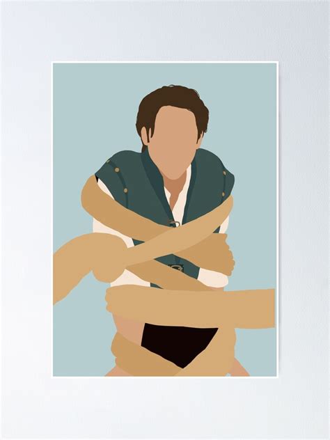 Flynn Rider Poster For Sale By Uneecornn Redbubble