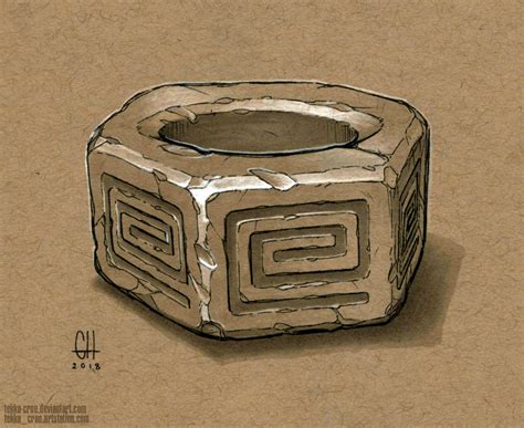 Inktober 2018 Day 6 Keepsake By Tekka Croe On Deviantart