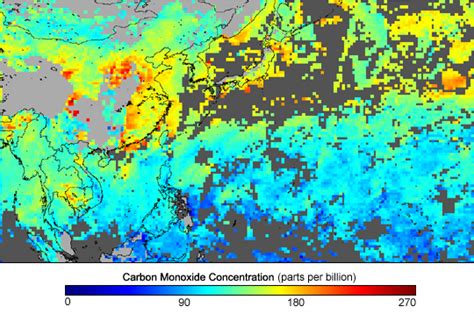 Pollution Over China