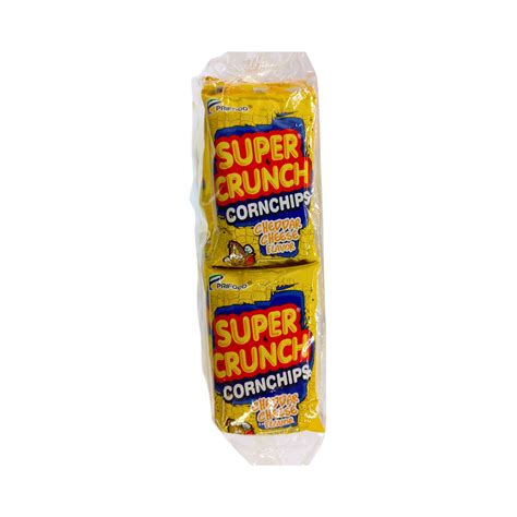 Super Crunch Corn Chips Cheddar Cheese 7g X 12s
