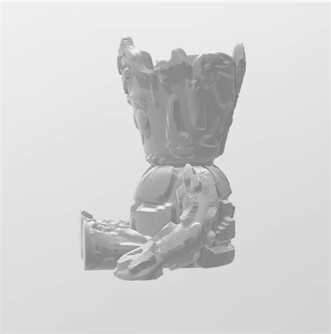 Fichier STL Bébé Groot Cool Design pour imprimante 3D à téléchargerCults
