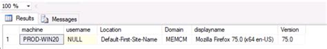 Configmgr Custom Report For Firefox Browser Sccm Sql Query Htmd Blog