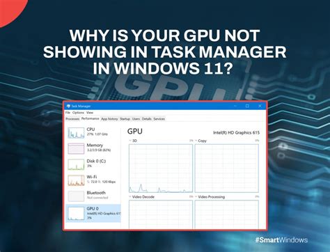 GPU Not Showing Up In Task Manager SmartWindows