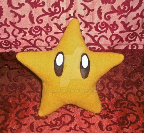 Super Mario Star Plushie By Khisyra On Deviantart