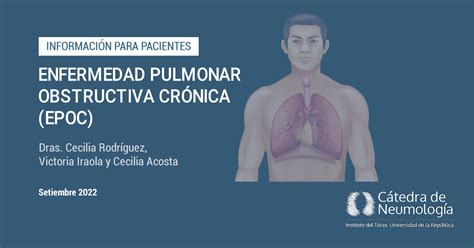 Enfermedad Pulmonar Obstructiva Crónica Epoc Unidad Académica De