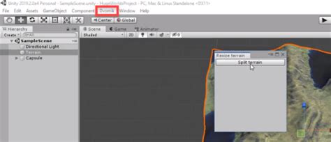 Learn To Split Terrain For Open Worlds In Unity Gamedev Academy