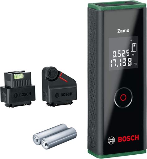 Bosch laser measure Zamo with Wheel & Line-Laser Adapter (easy ...