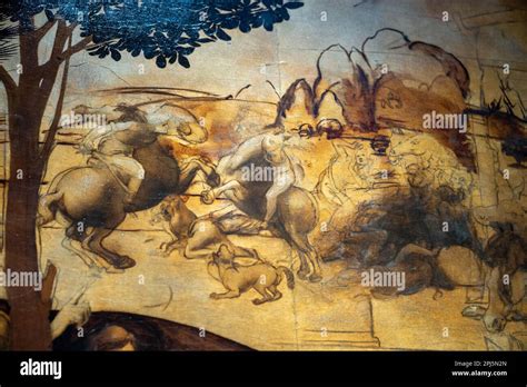 Unfinished Da Vinci Painting Hi Res Stock Photography And Images Alamy