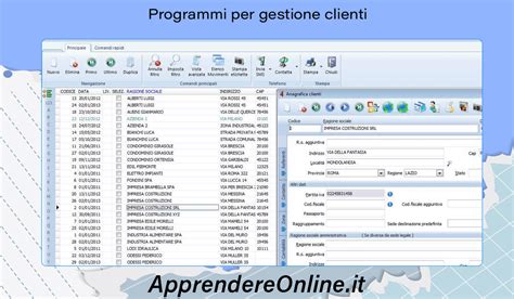 Programmi Per Gestione Clienti Guide Microsoft Office E Similiari