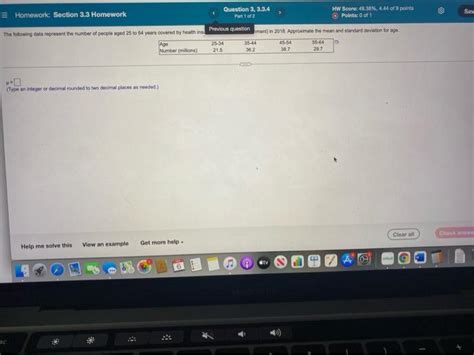 Solved Sav Question 3 3 3 4 3 Homework Section 3 3