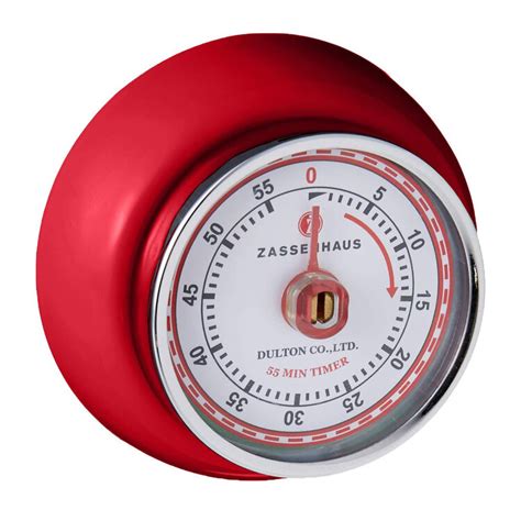 Retro Timer Red Whisk