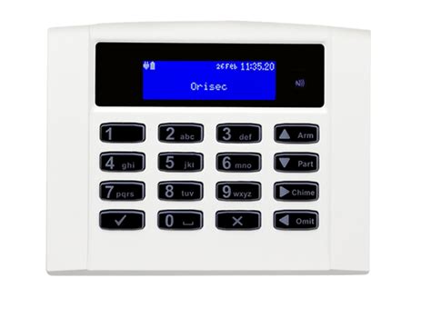 Keypads Orisec Ltd Professional Security Equipment
