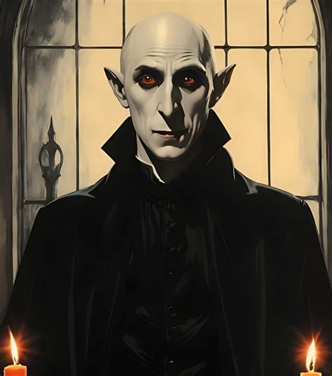 Halloween Nosferatu Vampire Count Orlock Classic Vintage Horror