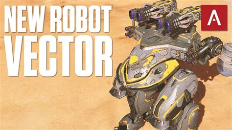 War Robots New Robot Vector Has Dash And Reflector Ability Youtube