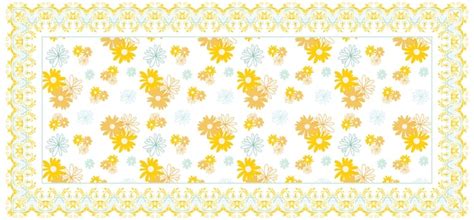 Premium Vector Dupatta Textile Pattern Design