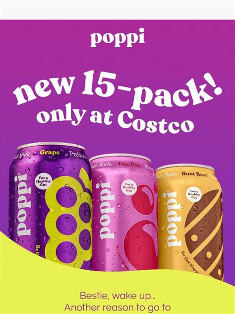 Poppi New 15 Pack At Costco 😮🥤👀 Milled