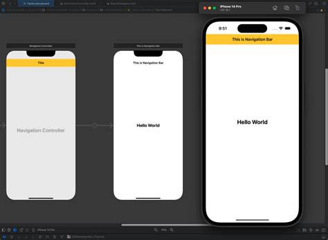 Xcode SwiftNavigation Barを消したい時 くっきーブログ