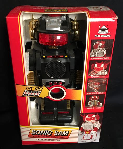 Main Street Toys Black Sonic Sam Robot