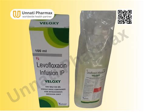 Veloxy Levofloxacin Infusion Ip Levaquin 100 Ml At Rs 260box In Nagpur