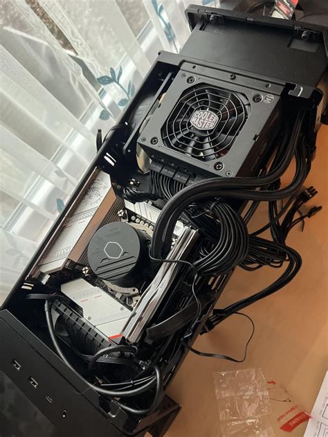 First Itx Set Up Havent Seen Anyone With This Case Yet R Pcmasterrace