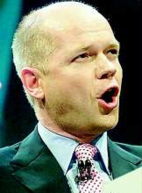 William Hague Biography British Foreign Secretary