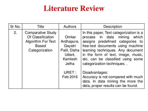 text categorization