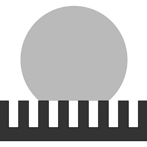 A Sem Image Of Pillar Structures Made Of Pdms A Is The Pillar Download Scientific Diagram