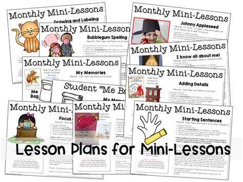 Writing Mini Lessons Tunstall S Teaching