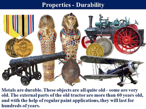 Chem 2 6 Metals Structure Properties And Uses Teaching Resources