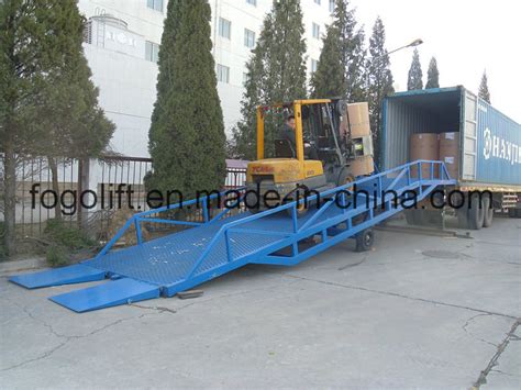 T Loading Ramp Yard Ramp Dock Ramp China Dock Leveler And Hydraulic Dock Leveler