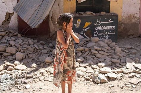 Séisme d Al Haouz Des alertes lancées pour protéger les enfants de