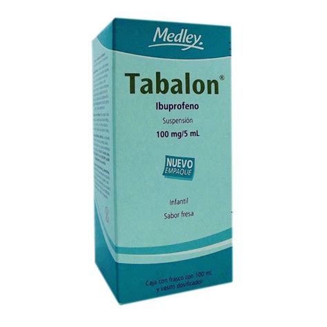 Tabalon Suspensión Infantil Sabor Fresa 100 Ml Walmart