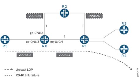 LDP Konfiguration Junos OS Juniper Networks