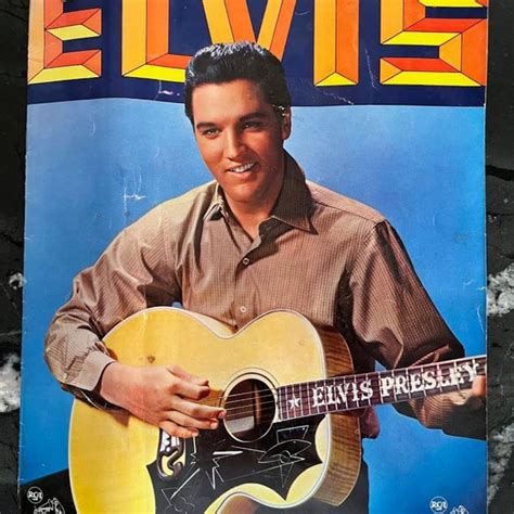 Other Elvis Presley Golden Hits Folio Elvis Presley Includes Giant Size Pinup Poshmark