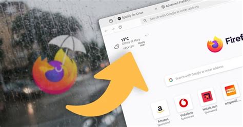 Firefoxs New Tab Weather Widget How To Try It Now Rfirefox