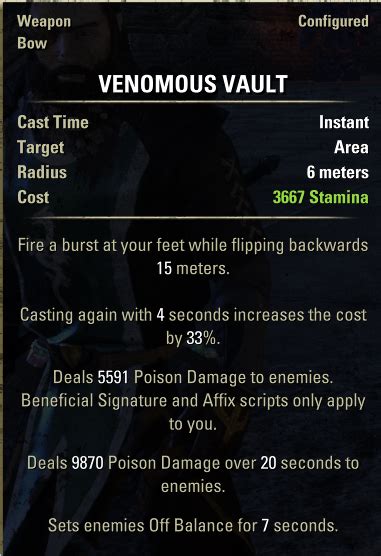 Scribing Vault And Unleashed Terror Proc Elder Scrolls Online