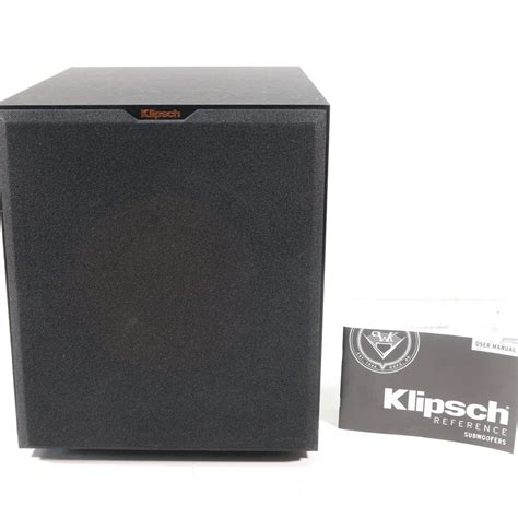 Klipsch R 12sw Powerful Bass Front Firing Reference Subwoofer