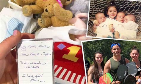 Triplets Open Time Capsule Saved Until They Turned Heres The Treasure They Found Inside