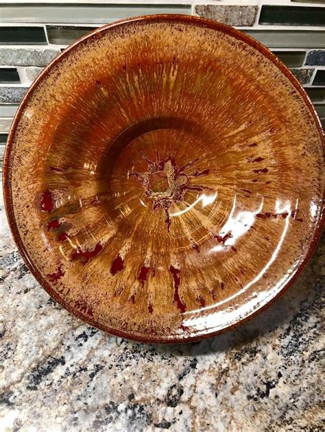 Ancient Jasper Over Deep Firebrick In 2024 Ceramic Glaze Recipes