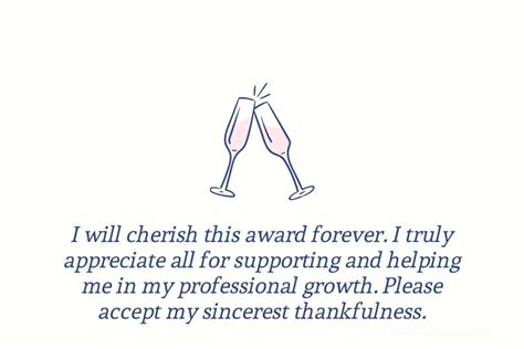 Thank You For The Award Quotes