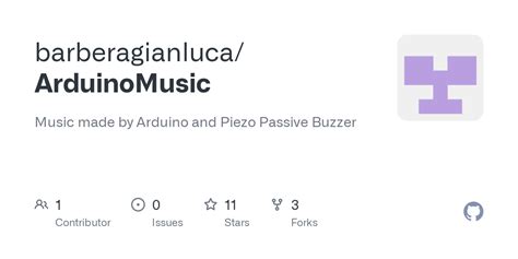 Github Barberagianluca Arduinomusic Music Made By Arduino And Piezo Passive Buzzer